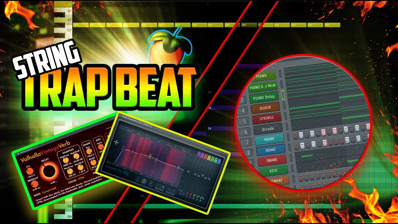 String trap beat fl studio I Melodic Violin Type Beat - YouTube
