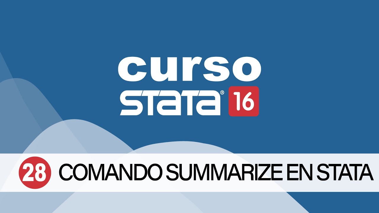 Curso De Stata 028 Comando Summarize En Stata YouTube curso-de-stata-028-comando-summarize-en-stata-youtube