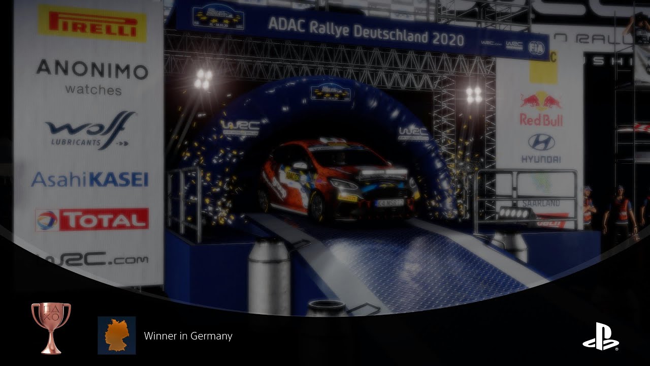 WRC 9 FIA World Rally Championship - Winner in Germany Trophy - YouTube