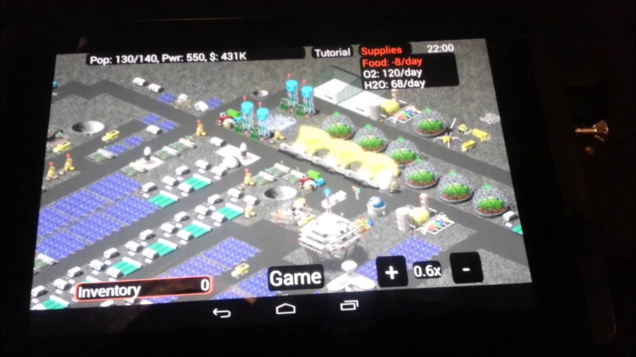 Moon Base Inc - android GamePlay - YouTube