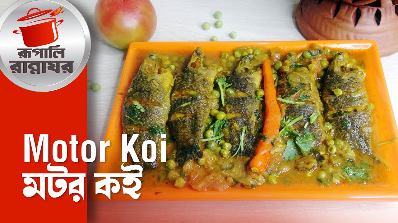 দেশি স্বাদের মটর কই । Motor -Koi Recipe Deshi style | Video 02 | - YouTube