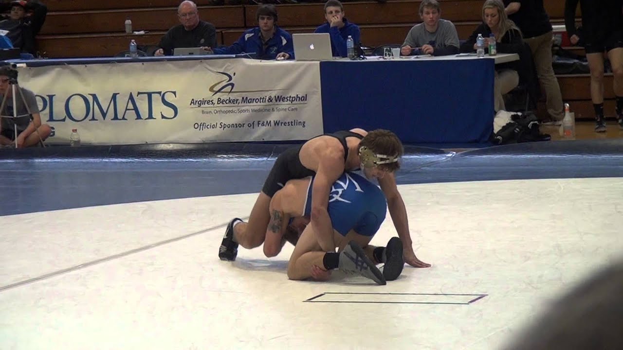 2013 NWCA Duals - 157 LBS: Tommy Churchard (Purdue) WBD 11-0 Eric ...