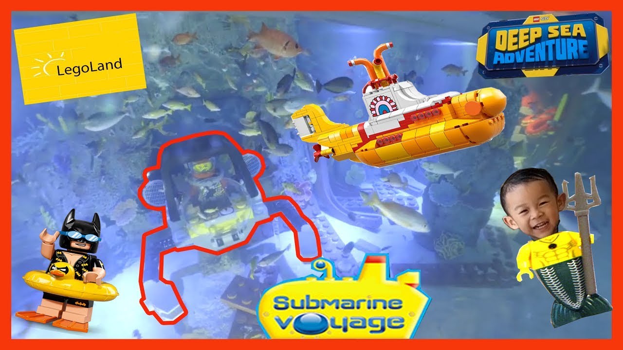 **NEW RIDE** Legoland California Submarine Deep Sea Adventure - YouTube