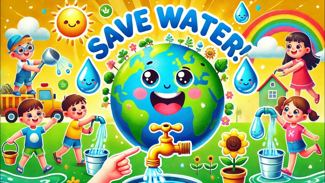 Save Water Poem for Kids | Fun & Easy Water Conservation Rhymes ...