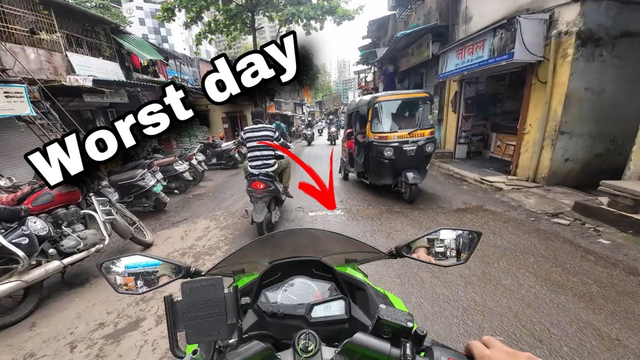 Never ride in rainy season!! 😤 - YouTube