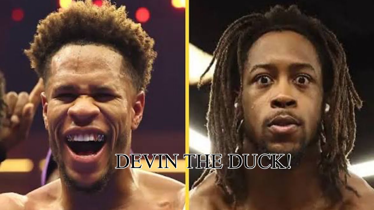 DEVIN HANEY FANS JUST CALLED HIM A DUCK FOR NOT SENDING KEYSHAWN DAVIS ...