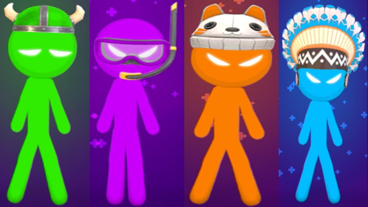 THE STICKMAN MINI GAMES TOURNAMENT Gameplay Walkthrough STICKMAN PARTY ...