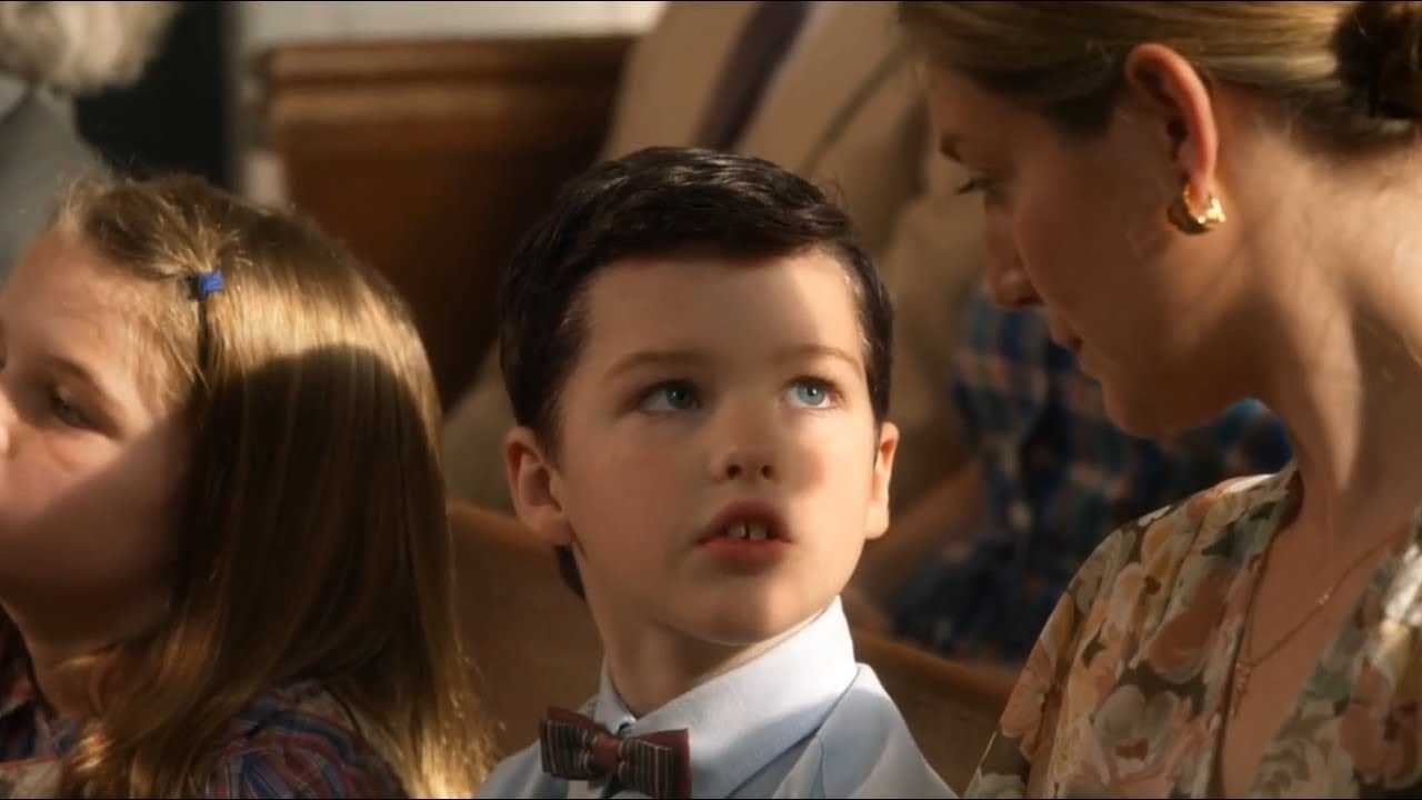 Sheldon goes to Church - Young Sheldon - YouTube