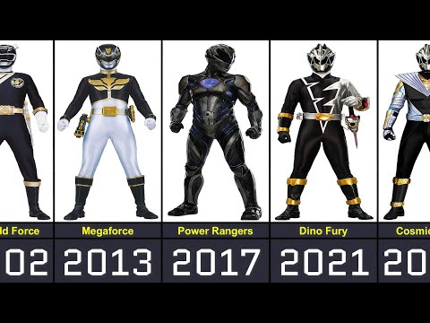 Black Power Ranger Transformation: From Mighty Morphin to Cosmic Fury