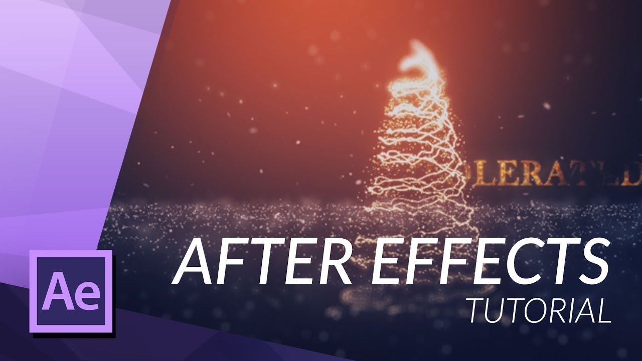 How To Create A CHRISTMAS TREE in After Effects with Particular 2019 ...