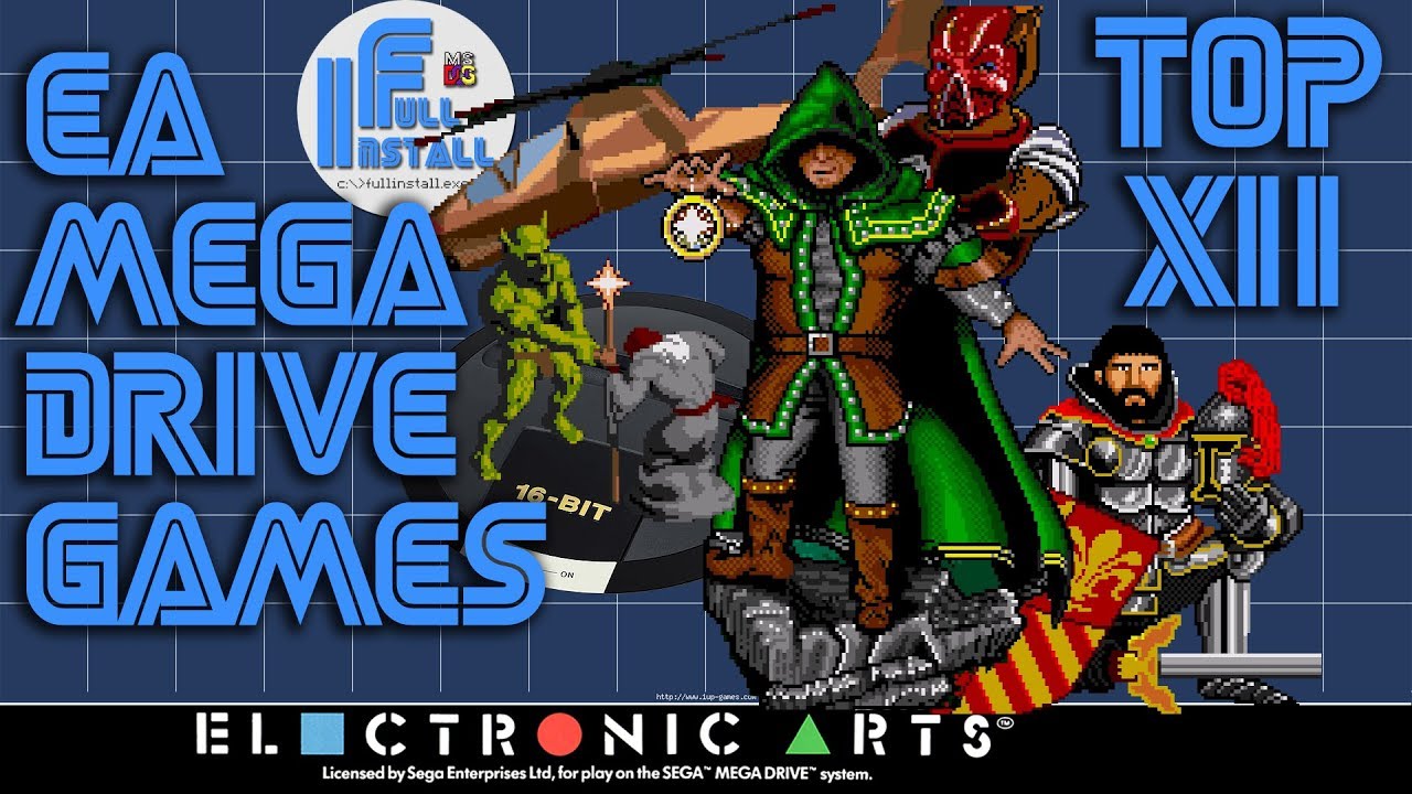 Top 12 EA published Mega Drive games - YouTube