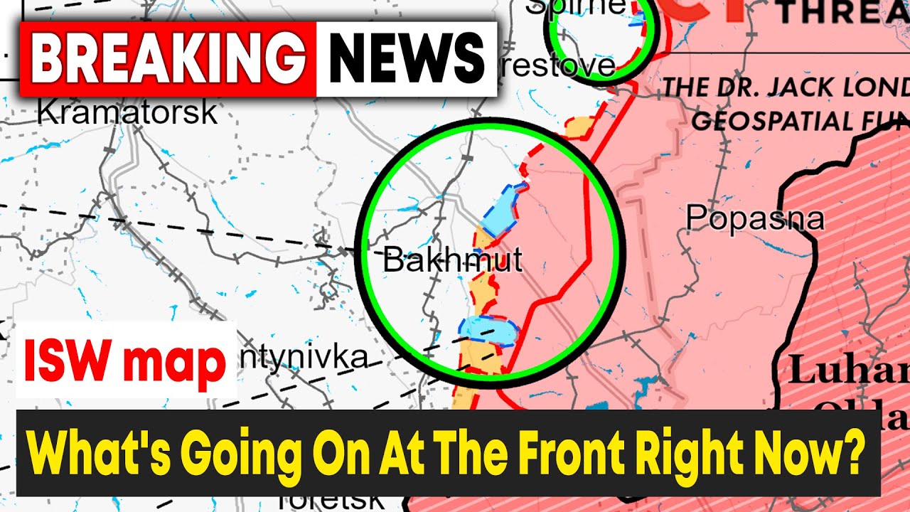 AFU Advance near Kremenna and Svatovo, Fighting near Bakhmut: Front ...