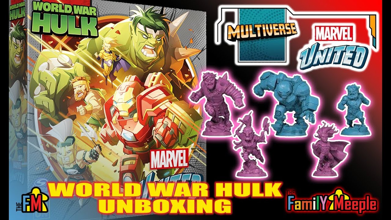 CMON SPINMASTERS - Marvel United: Multiverse - World War Hulk ...