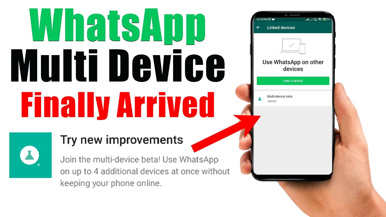 WhatsApp Multi Device Finally Here - 4 Additional Devices At Once ...