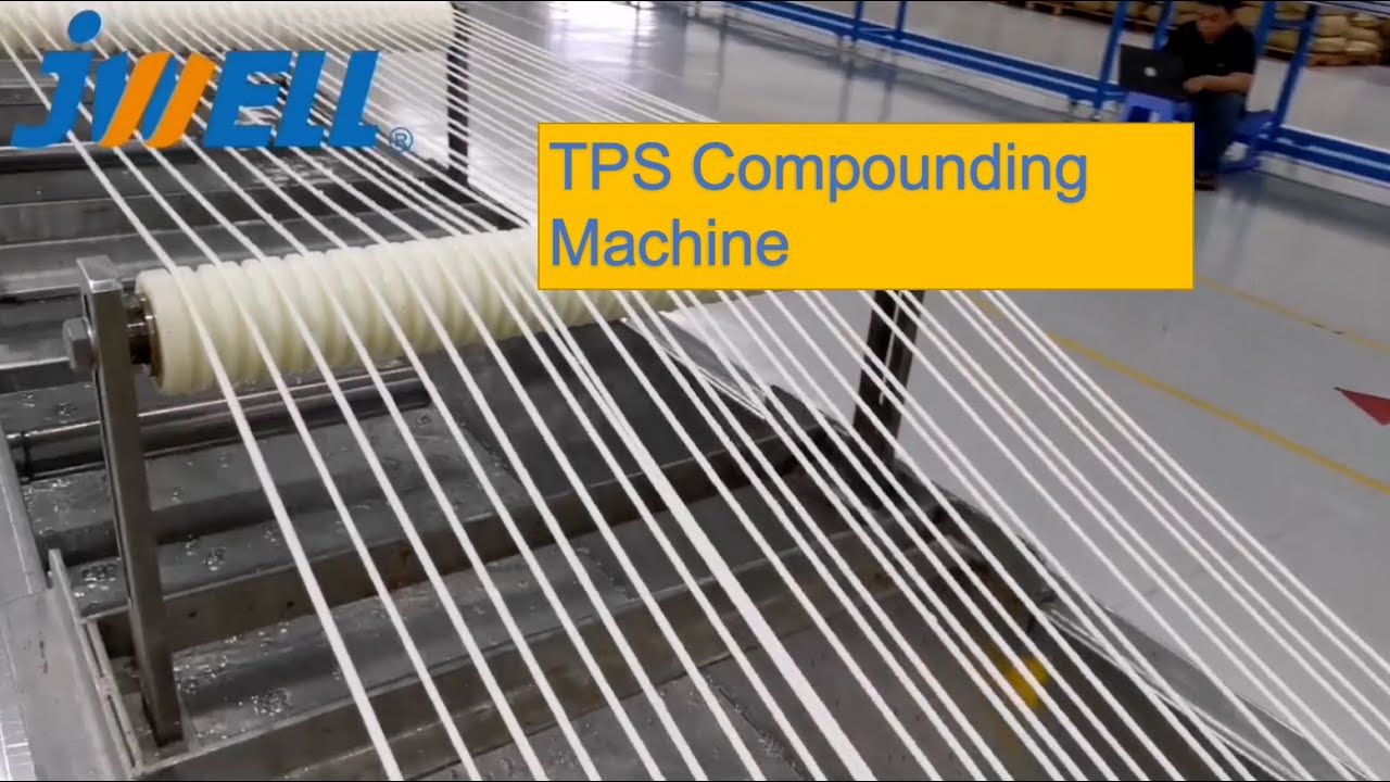 TPS compounding machine | Biodegradable Plastic Compounding 300～500 kg ...