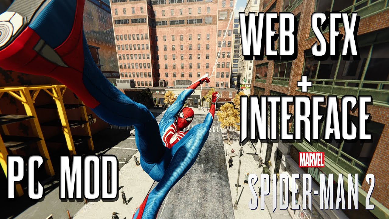 Spiderman Remastered PC MODS - WEB SFX ,Interface Spider-Man 2 - YouTube