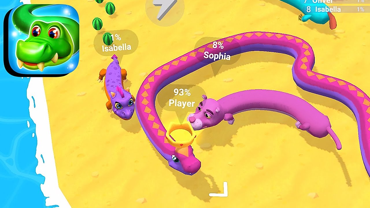 Snake Arena 3D - All Levels Gameplay Android,ios (Part 6) - YouTube