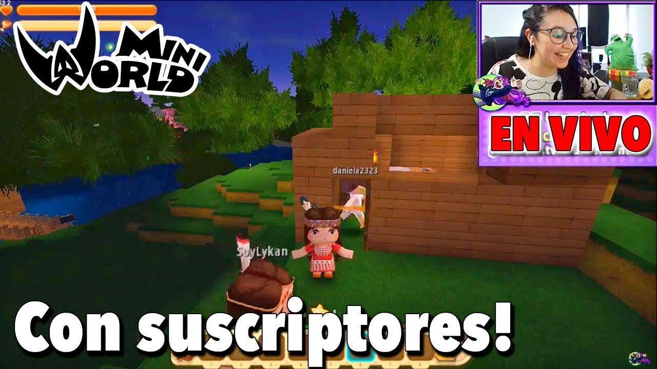 En VIVO jugamos Mini World con suscriptores - YouTube