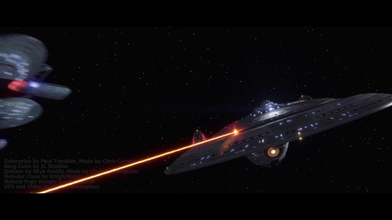 (My VFX) Star Trek First Contact - Borg Battle WIP4 - YouTube