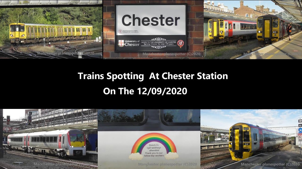 (HD) Train Spotting At Chester Station On The 12/09/2020 - YouTube
