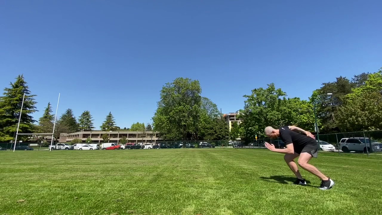 Split Stance Starts - YouTube