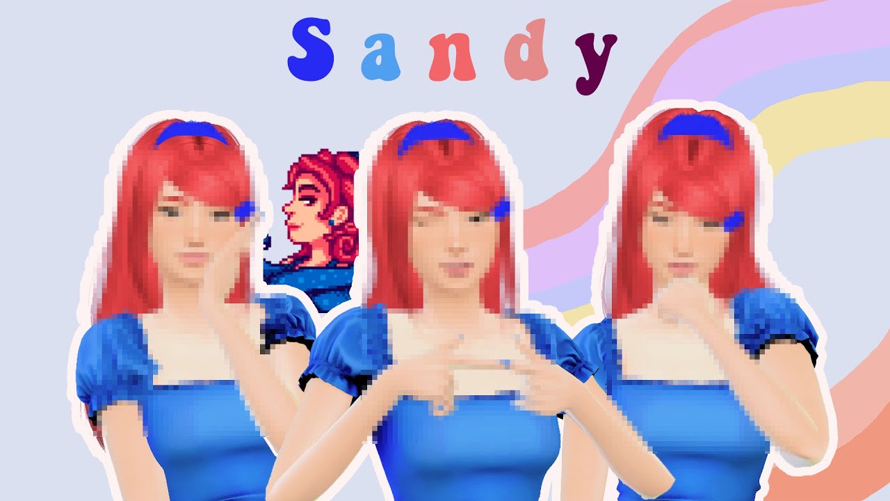 Sandy Stardew valley: Create a Sim | The sims 4 ♡ - YouTube