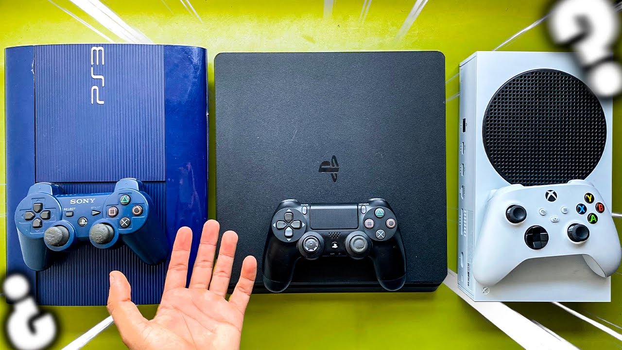 PS3 vs PS4 vs XBOX SERIES S | ¿Cual es Mejor? - YouTube