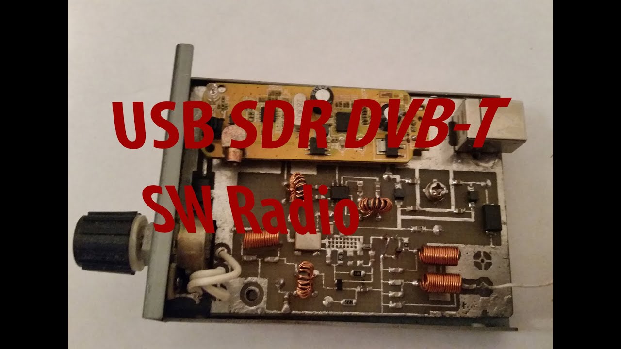 USB SDR DVB-T SW Radio - YouTube
