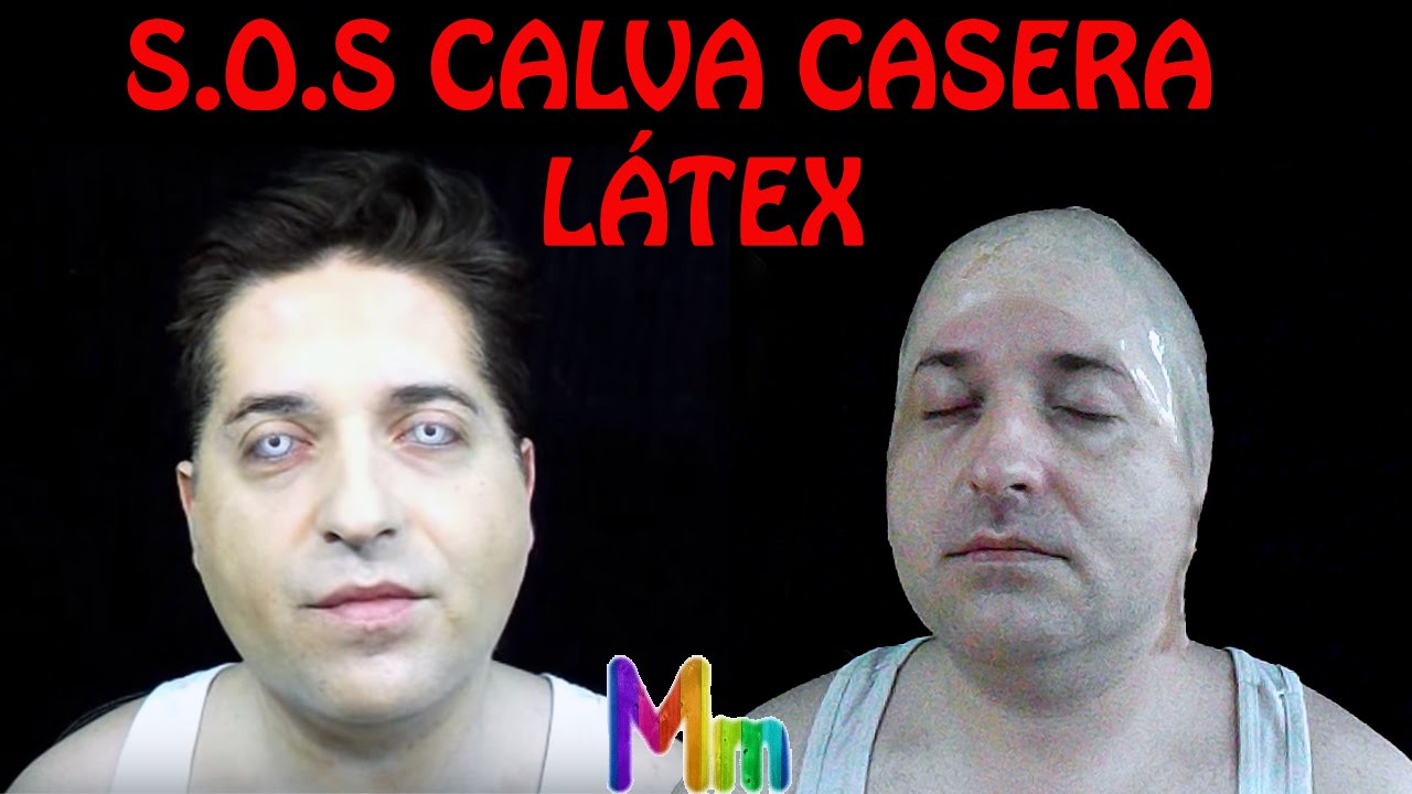 DIY CALVA SOS LATEX CASERO - YouTube