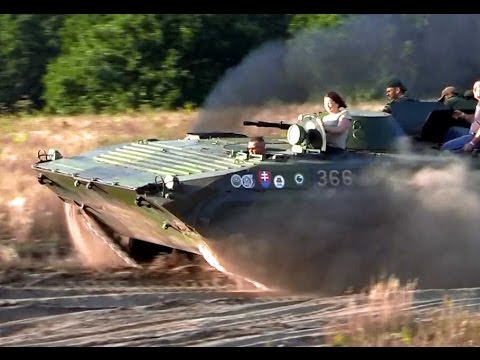 Armored Fighting Vehicle - offroad ride - BVP 1 - YouTube