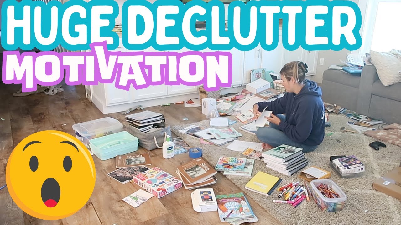 MAJOR DECLUTTERING MOTIVATION || OVERWHELMING || ORGANIZATION - YouTube