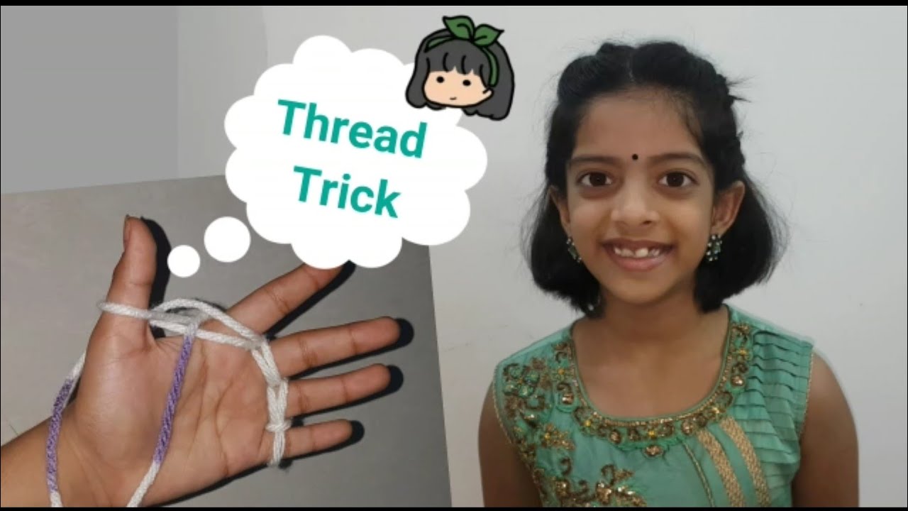 Thread tricks | Snapping fingers | Indoor fun games - YouTube