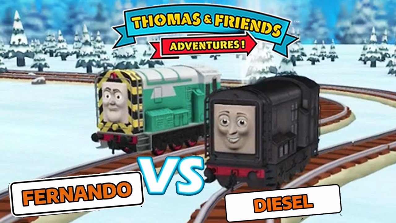 Thomas & Friends: Adventures! - Fernando vs Diesel | it's Diesel and ...