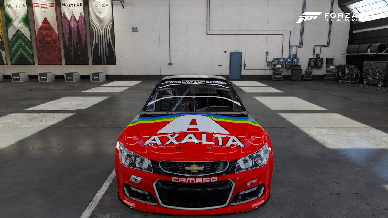 NASCAR AXALTA Paint Scheme | Forza Motorsport 7 | Xbox One - YouTube