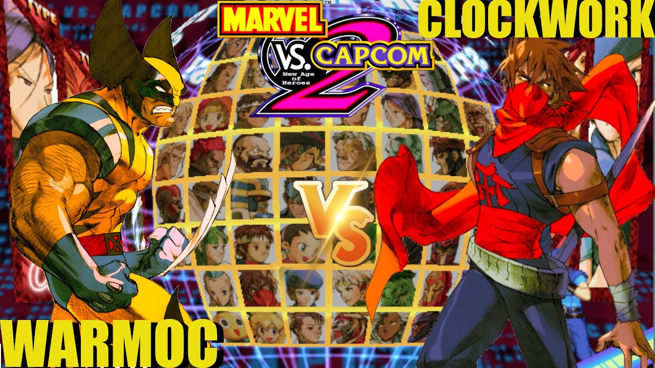 MvC2 Mvci Umvc3 WARMOC vs CLOCKWORK pt 3 - YouTube