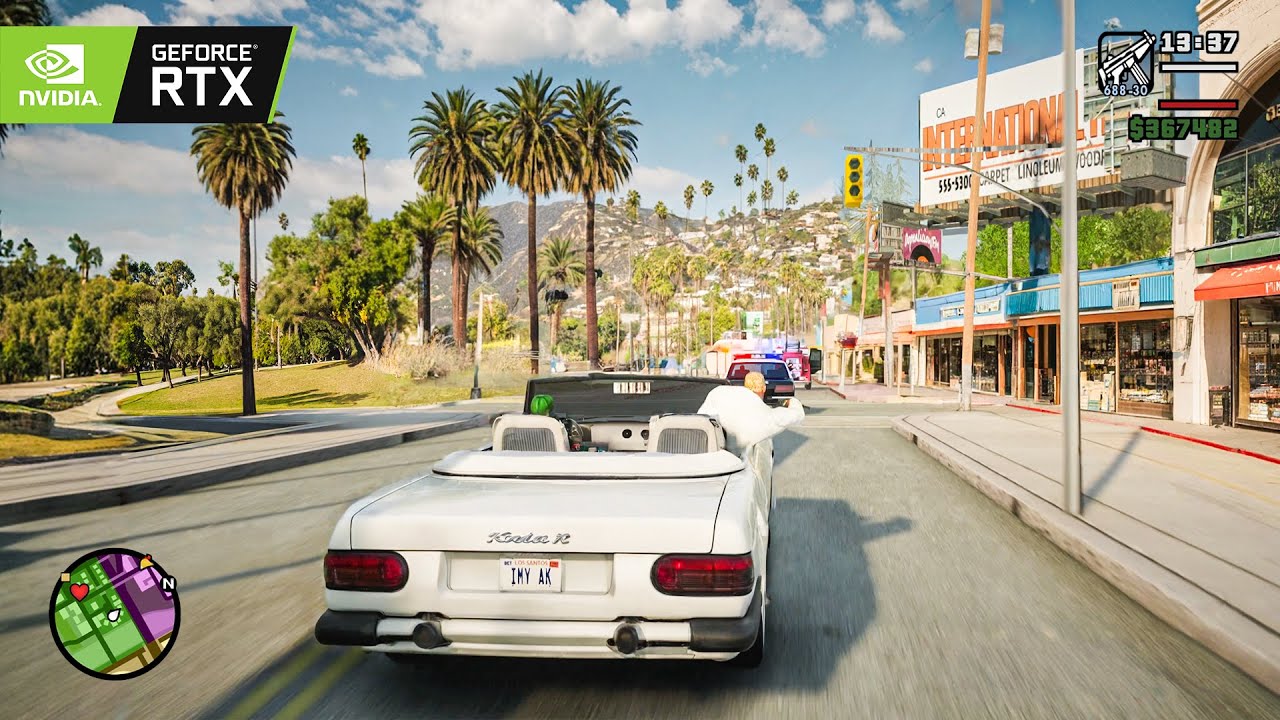 GTA San Andreas RTX 4090 'End of The Line' Final Mission 4K Gameplay ...