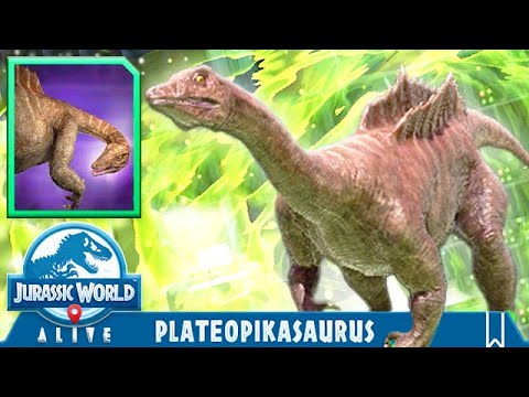 NEW PLATEOPIKASAURUS UNIQUE HYBRID UNLOCKED (JURASSIC WORLD ALIVE ...