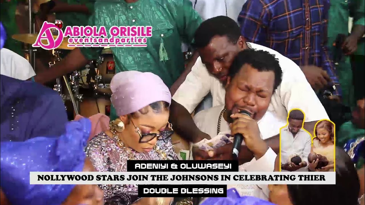 UNSUAL APPEARANCE.....LIZZY ANJORIN SPLASH NAIRA @ NIYI JOHNSON & SEYI ...