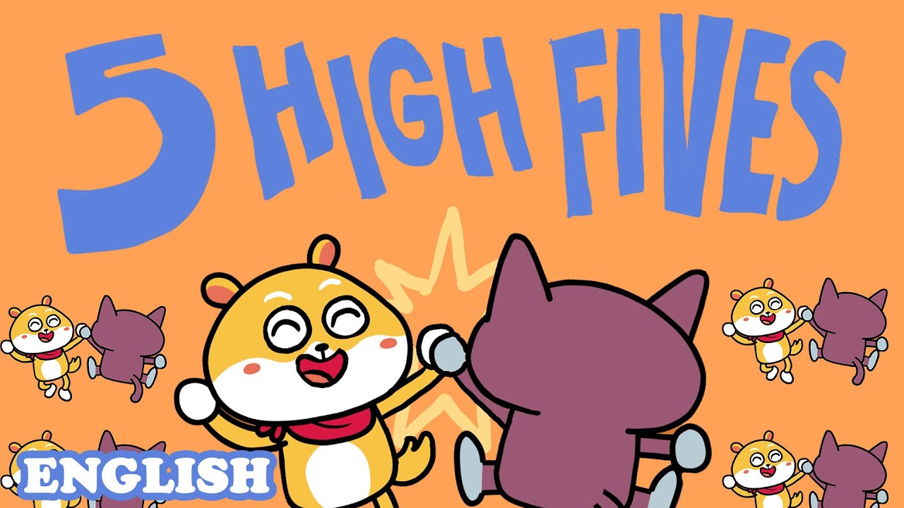 5 High Fives (Counting Song) | Number Song For Kids | Sing & Dance ...