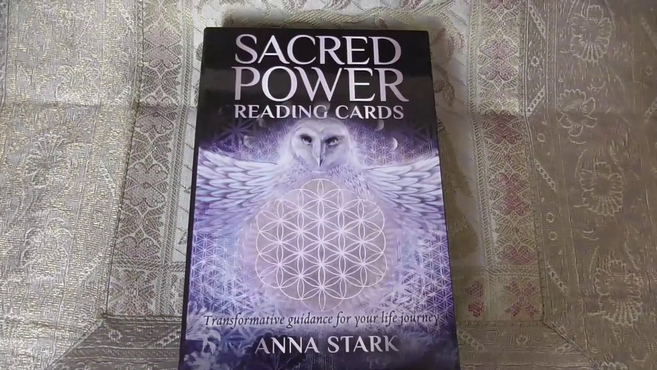 Revue de l'Oracle "Sacred Power reading cards" - YouTube