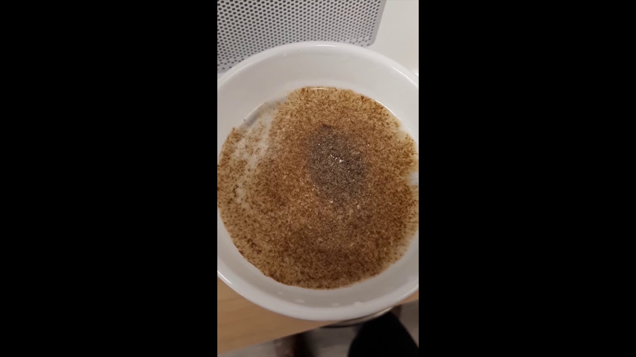 Coffee dissolving - YouTube