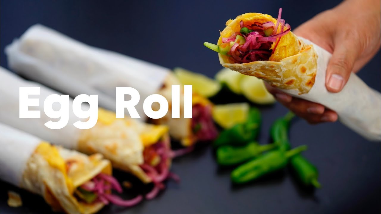 ঘরে সহজেই তৈরি করুন কলকাতার বিখ্যাত Egg Roll Recipe | Kolkata Egg Rolls ...