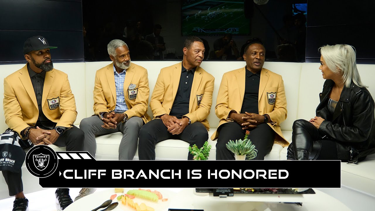 Cliff Branch Honored in Front of His Peers, T-pain and Kenny Smith ...