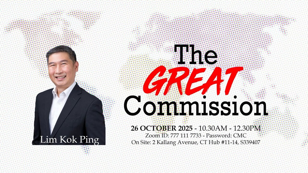 The Great Commission - Lim Kok Ping - YouTube