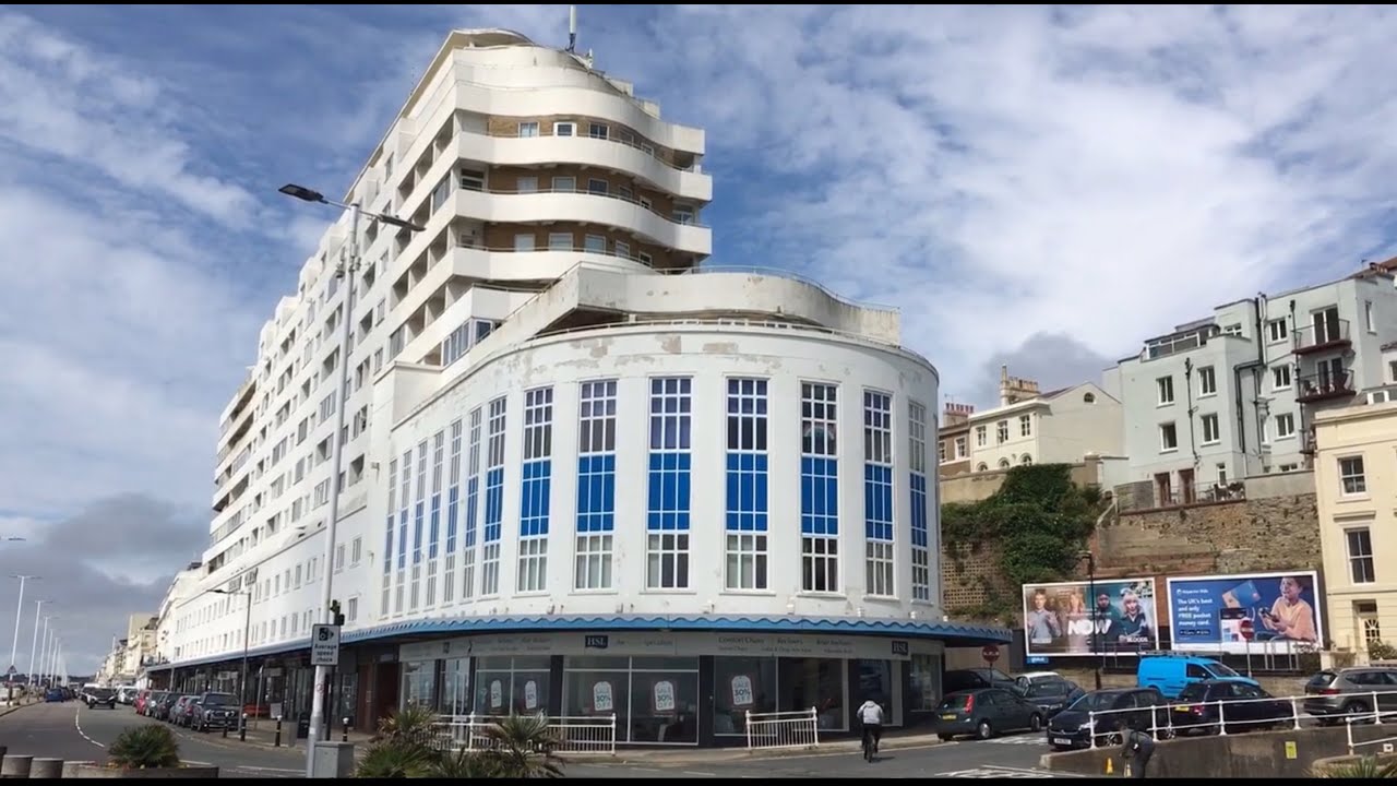 Marine Court - the amazing “ocean liner” built beside the sea - YouTube