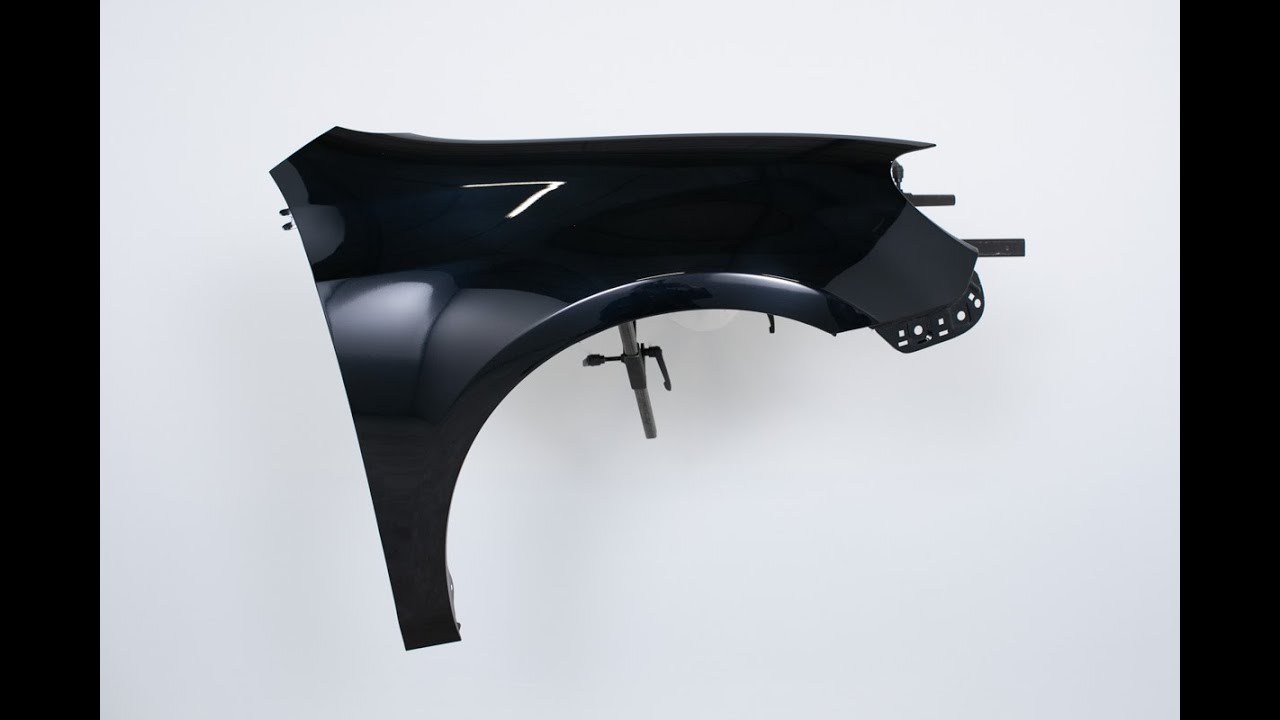 Spatbord Volkswagen Golf 6 - Kleurcode LC9X / L041 - YouTube