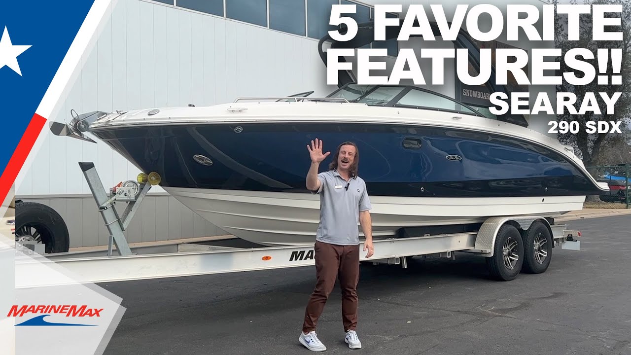 Tom's 5 Favorite Features on a 2022 Sea Ray SDX 290 for the Family and ...