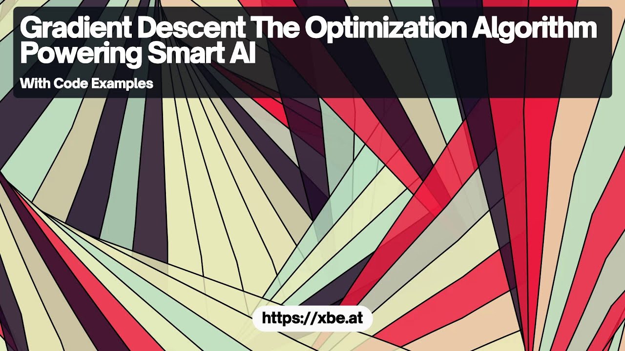 Gradient Descent: The Optimization Algorithm for Smart AI - YouTube