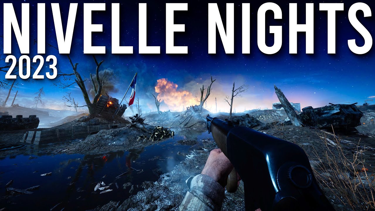 Battlefield 1 In 2023 - Nivelle Nights Is Beautiful and Brutal - YouTube
