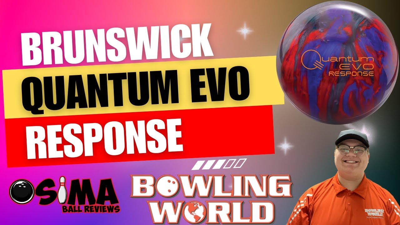 Brunswick Quantum Evo Response | Contollable Angle | OSIMA Ball Reviews - YouTube